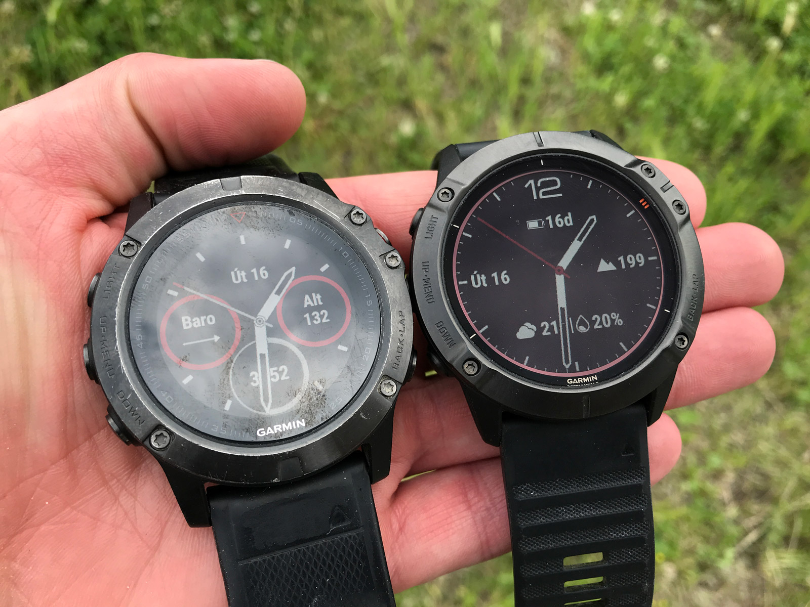 Hodinky F nix 5X Vs F nix 6X Pro Solar Jak Je Rozd l V Displeji A 